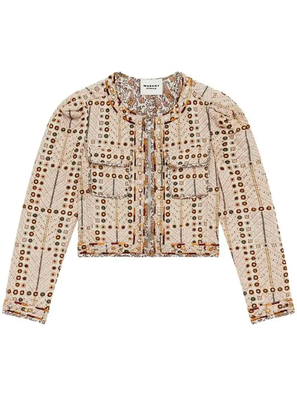 MARANT ETOILE Christy Jacket - Neutrals