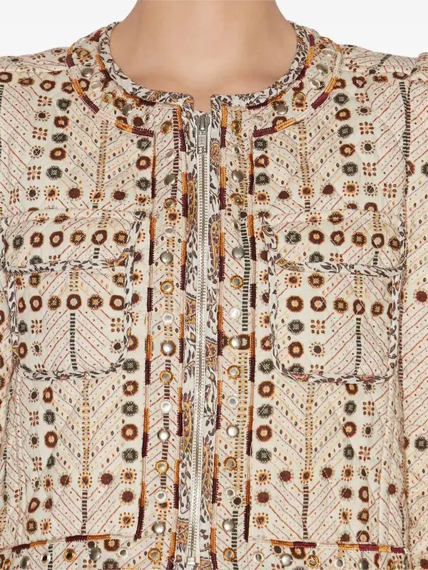 MARANT ETOILE Christy Jacket - Neutrals