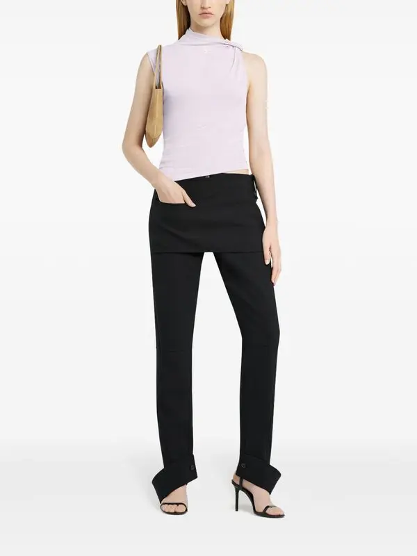 COURREGES Draped Top - Pink