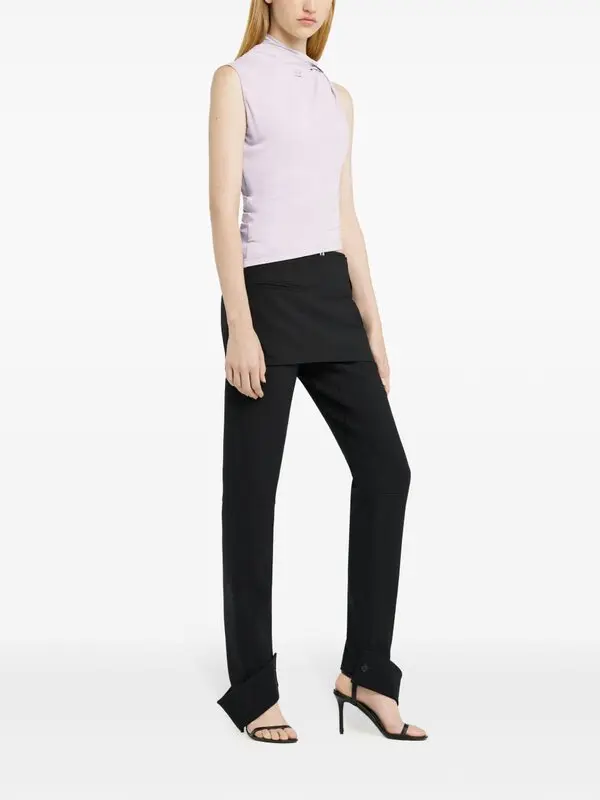 COURREGES Draped Top - Pink