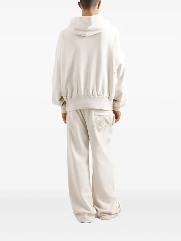 Dolce & Gabbana Logo-print Hoodie - Neutrals