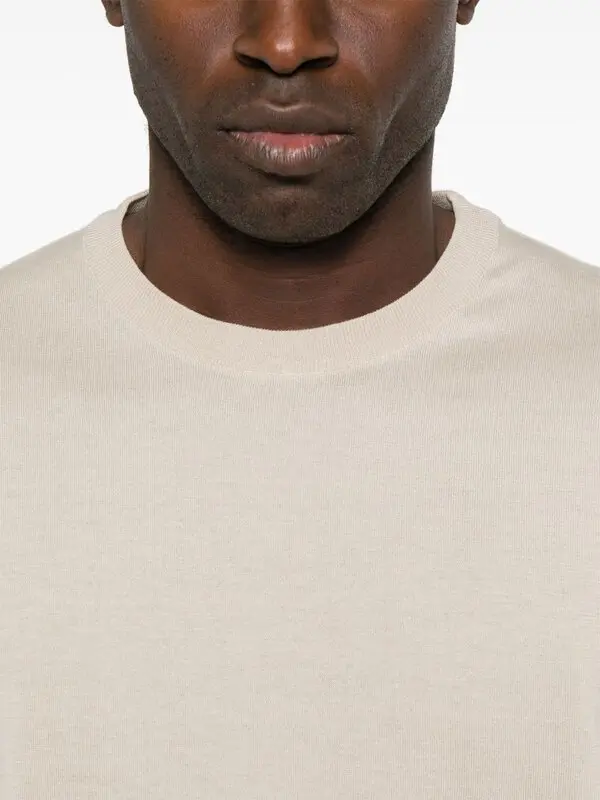 Kiton Knitted T-shirt - Neutrals