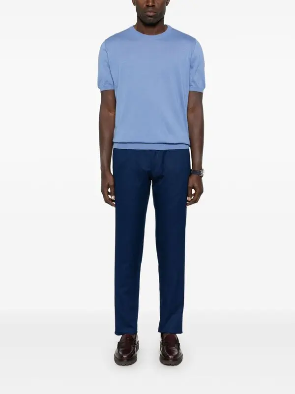 Kiton Tapered-leg Trousers