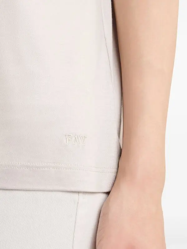 FAY Short-sleeve T-shirt - Neutrals