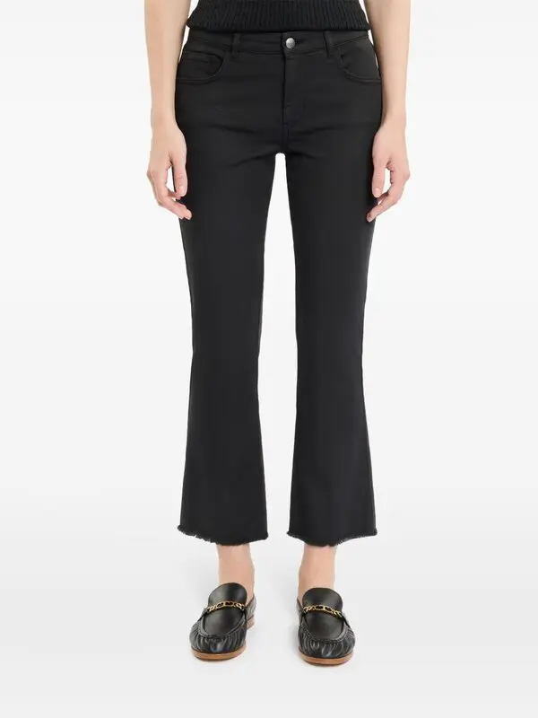 FAY Cropped Jeans - Black