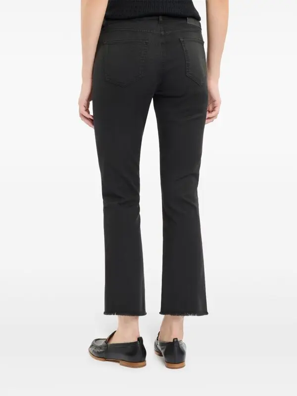 FAY Cropped Jeans - Black
