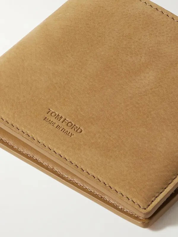 TOM FORD Nubuck Billfold Wallet