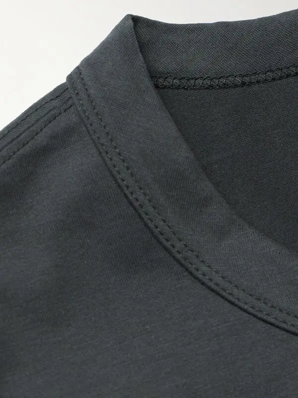 JAMES PERSE Luxe Cotton-jersey T-shirt - Gray