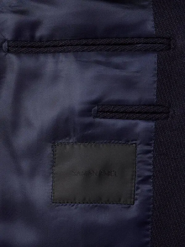 SAMAN AMEL Wool Suit Jacket