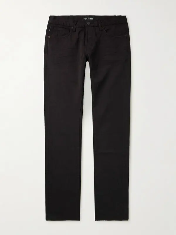 TOM FORD Slim-fit Jeans - Brown