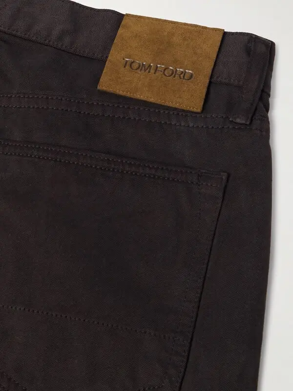 TOM FORD Slim-fit Jeans - Brown