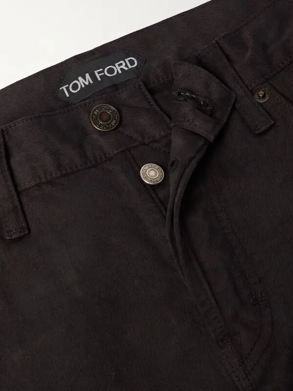TOM FORD Slim-fit Jeans - Brown