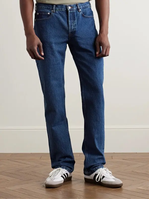 A.p.c. New Standard Straight-leg Organic Jeans - Blue
