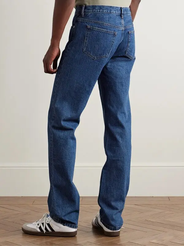 A.p.c. New Standard Straight-leg Organic Jeans - Blue