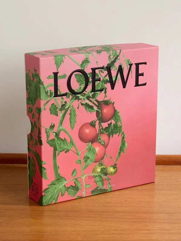 LOEWE PERFUMES Tomato Leaves Ceramic And Bamboo Incense Set