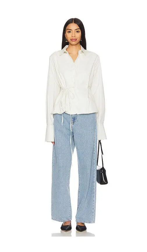 EAVES Bibas Shirt - Chalk
