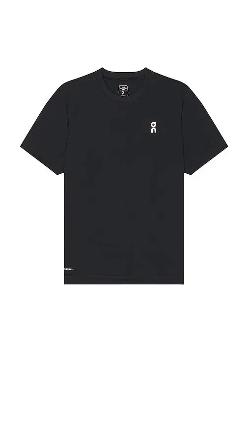 On Train-t" Lightweight Jersey T-shirt - Black