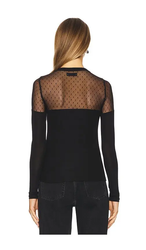 Michael Lauren Herbert 1/2 Lace Top