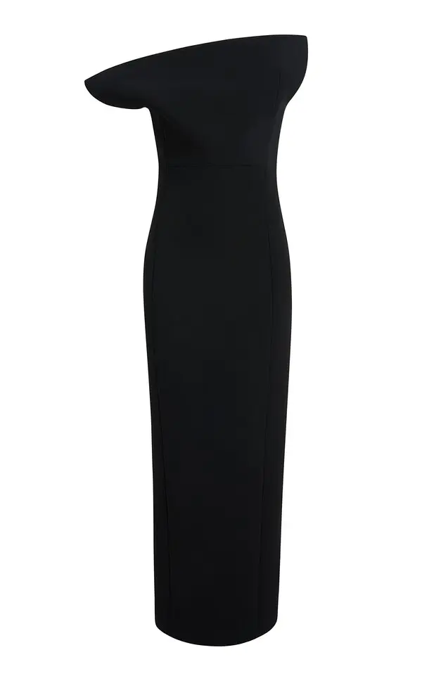 Khaite Cato Draped Maxi Dress