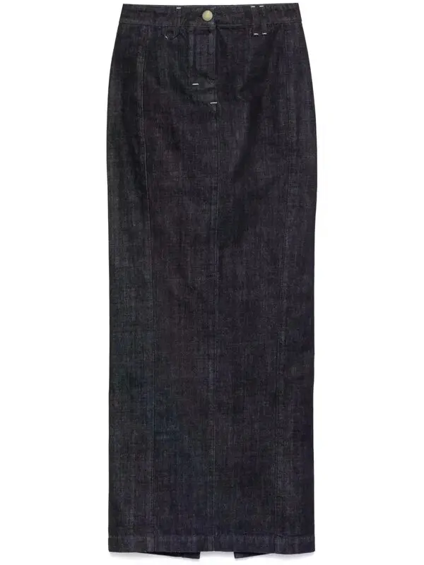 Jacquemus Le Jupe De-nimes Maxi Skirt - Blue