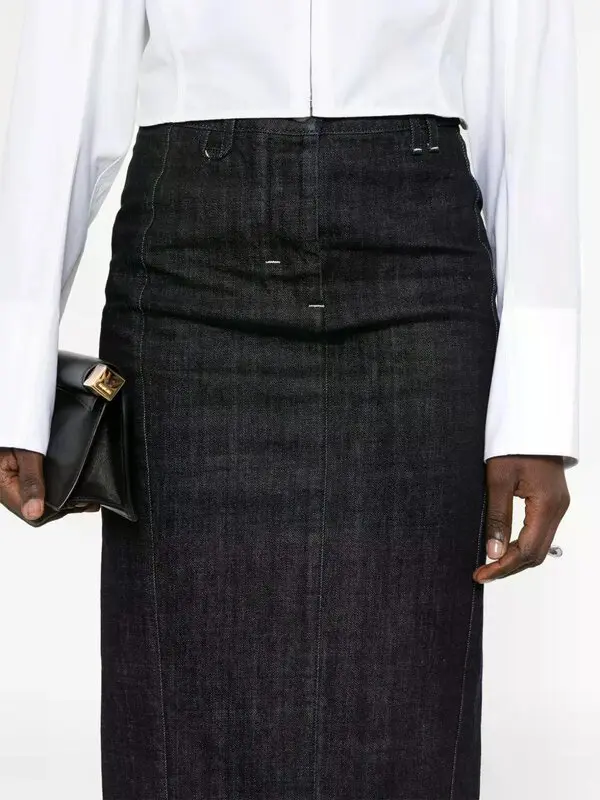 Jacquemus Le Jupe De-nimes Maxi Skirt - Blue