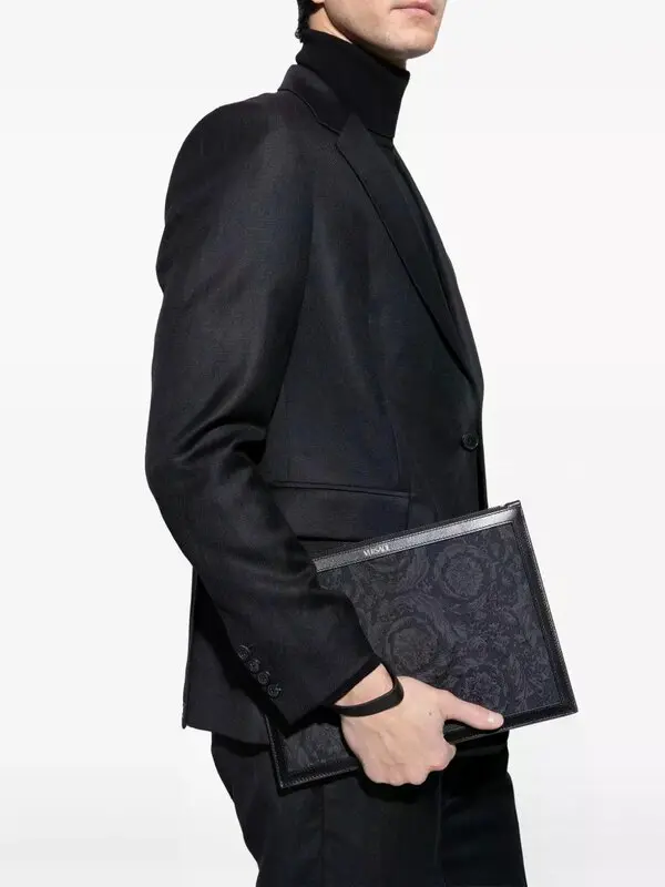 Versace Barocco-jacquard Clutch