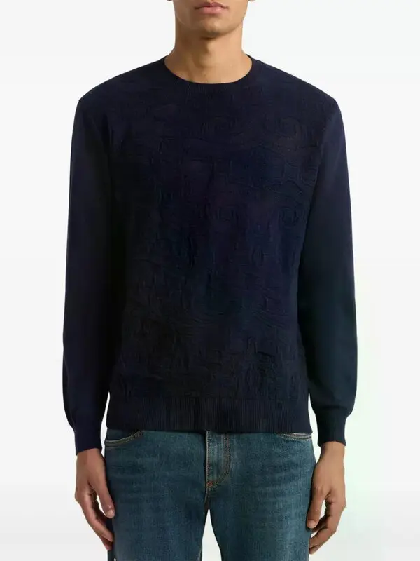 Etro Textured Cotton Sweater
