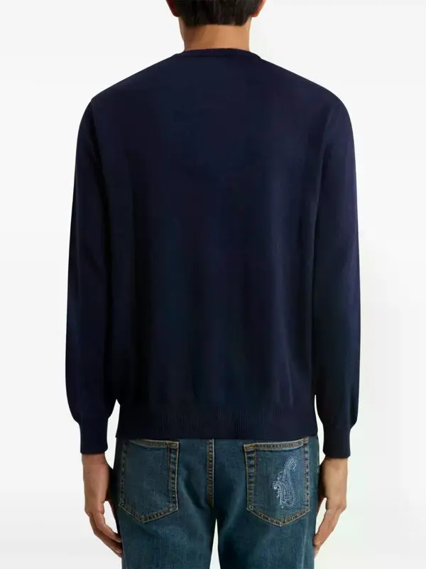 Etro Textured Cotton Sweater