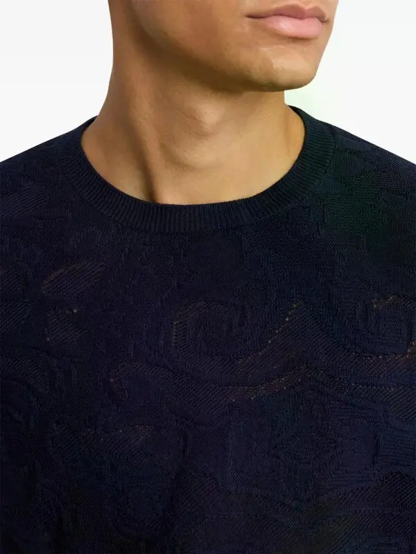 Etro Textured Cotton Sweater