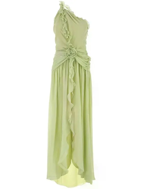 Blumarine Georgette Maxi Dress