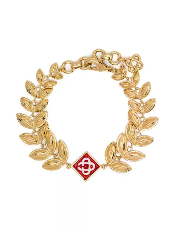Casablanca Laurel Leaf Bracelet - Gold
