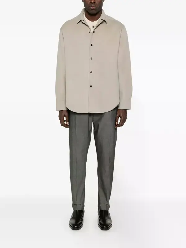 Fear Of God Felted-finish Overshirt - Neutrals