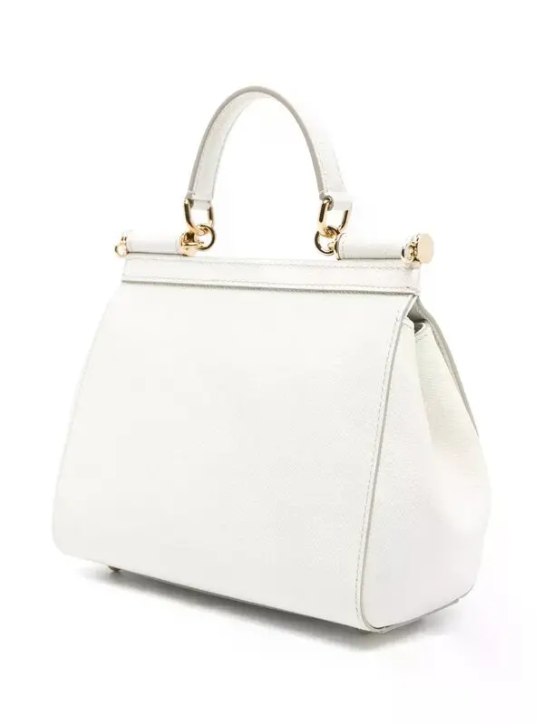 Dolce & Gabbana Small Sicily Tote Bag - Neutrals