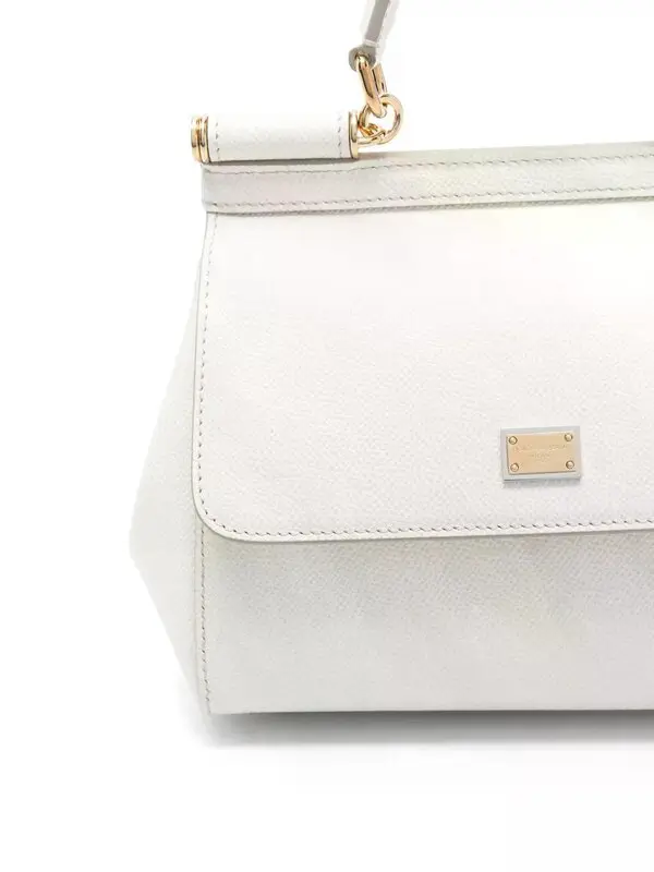 Dolce & Gabbana Small Sicily Tote Bag - Neutrals