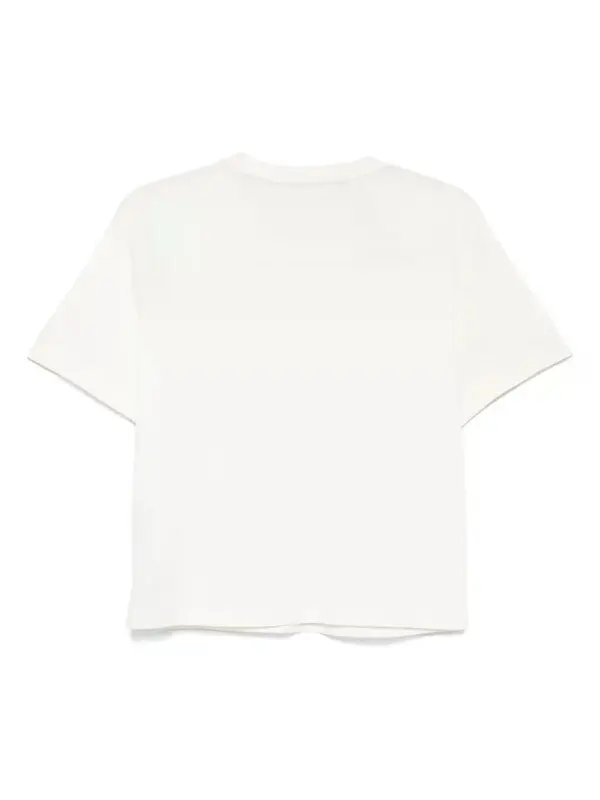 Liu Jo Crystal-logo T-shirt
