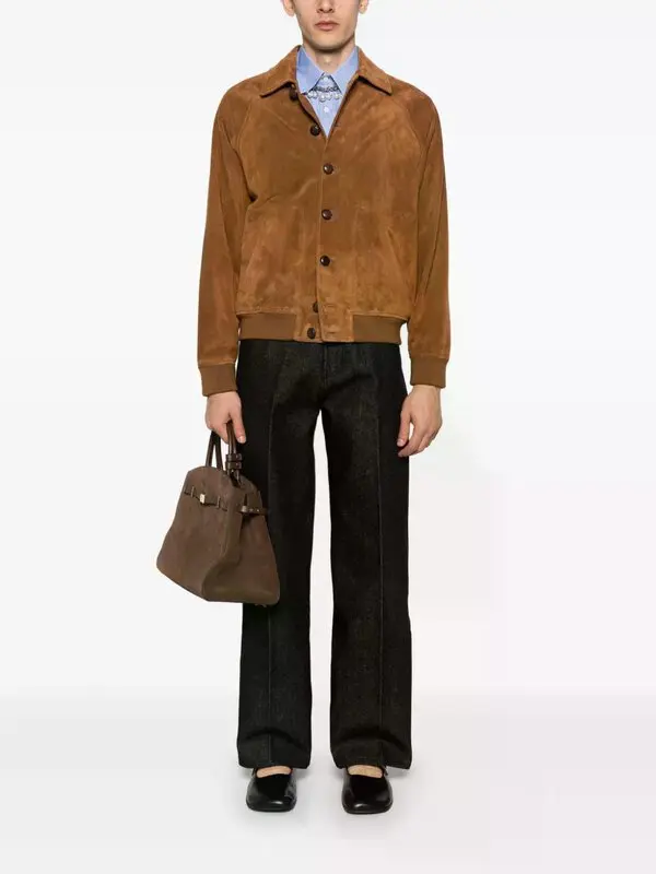 Valentino Garavani Suede Bomber Jacket
