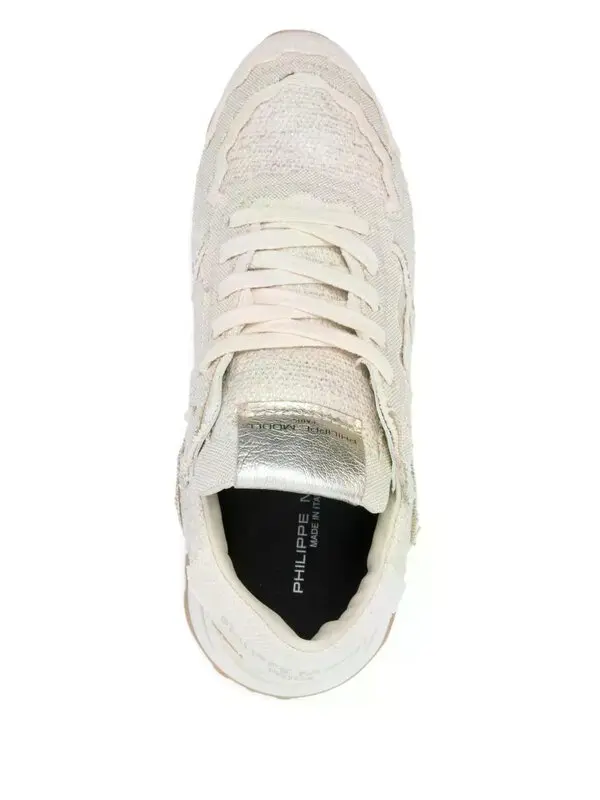 Philippe Model Tropez Haute Sneakers - Neutrals