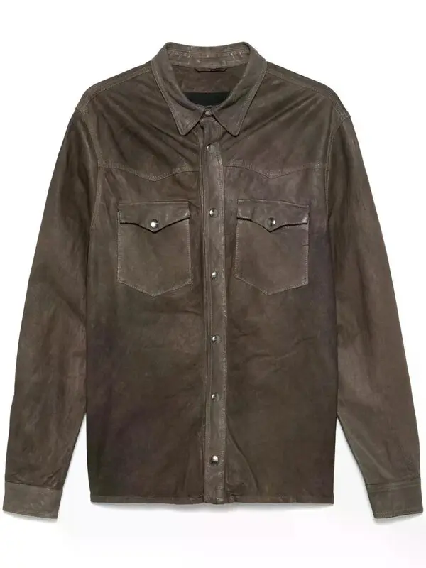 GIORGIO BRATO Leather Jacket