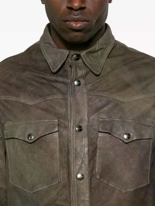 GIORGIO BRATO Leather Jacket