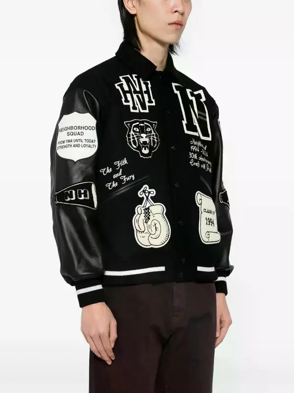 NEIGHBORHOOD Badge Bomber Jacket