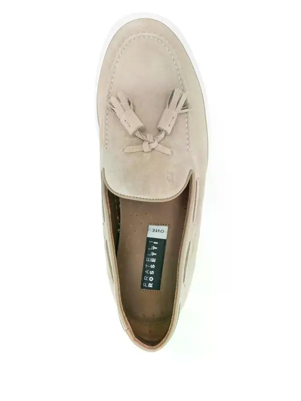 Fratelli Rossetti Tassel-detail Sneakers - Neutrals
