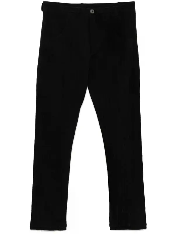 LABEL UNDER CONSTRUCTION One Cut Hybrid Trousers - Black