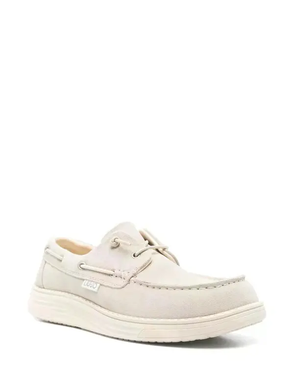 Liu Jo Suede Boat Shoes - Neutrals