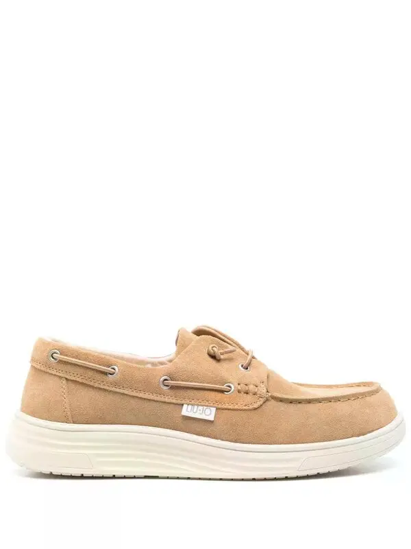 Liu Jo Suede Boat Shoes - Brown