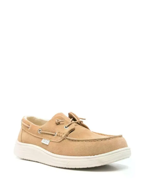 Liu Jo Suede Boat Shoes - Brown