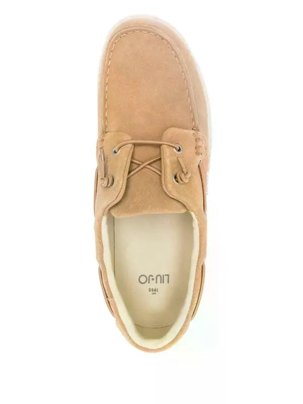 Liu Jo Suede Boat Shoes - Brown