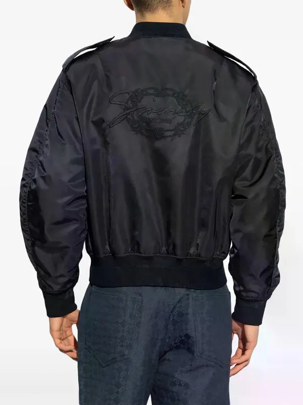 Givenchy Logo-embroidered Bomber Jacket