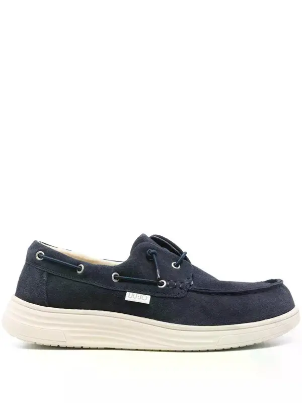 Liu Jo Suede Boat Shoes - Blue