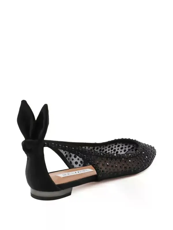 AQUAZZURA Bow Tie Ballerinas