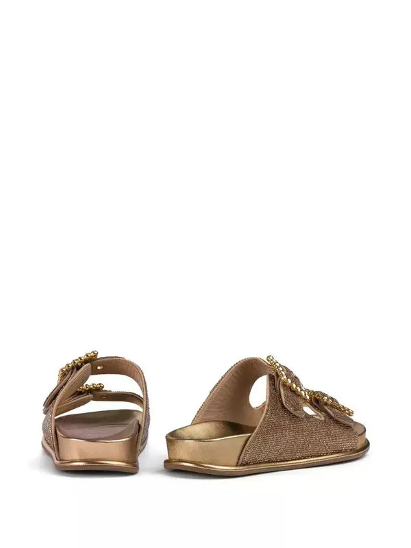 LE SILLA Poolside Slides - Gold